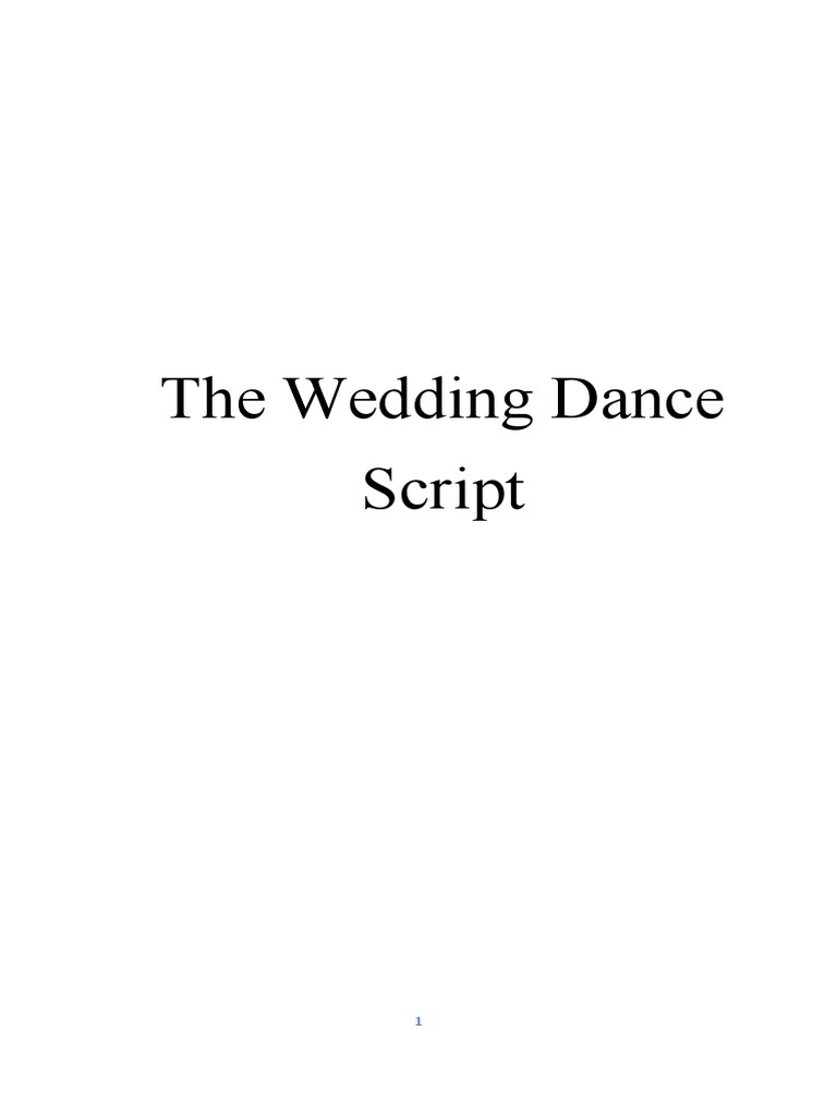The Wedding Dance 2 | PDF