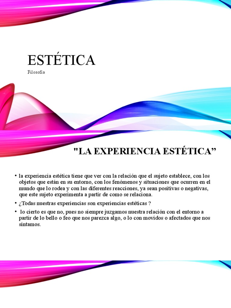 Estética | PDF