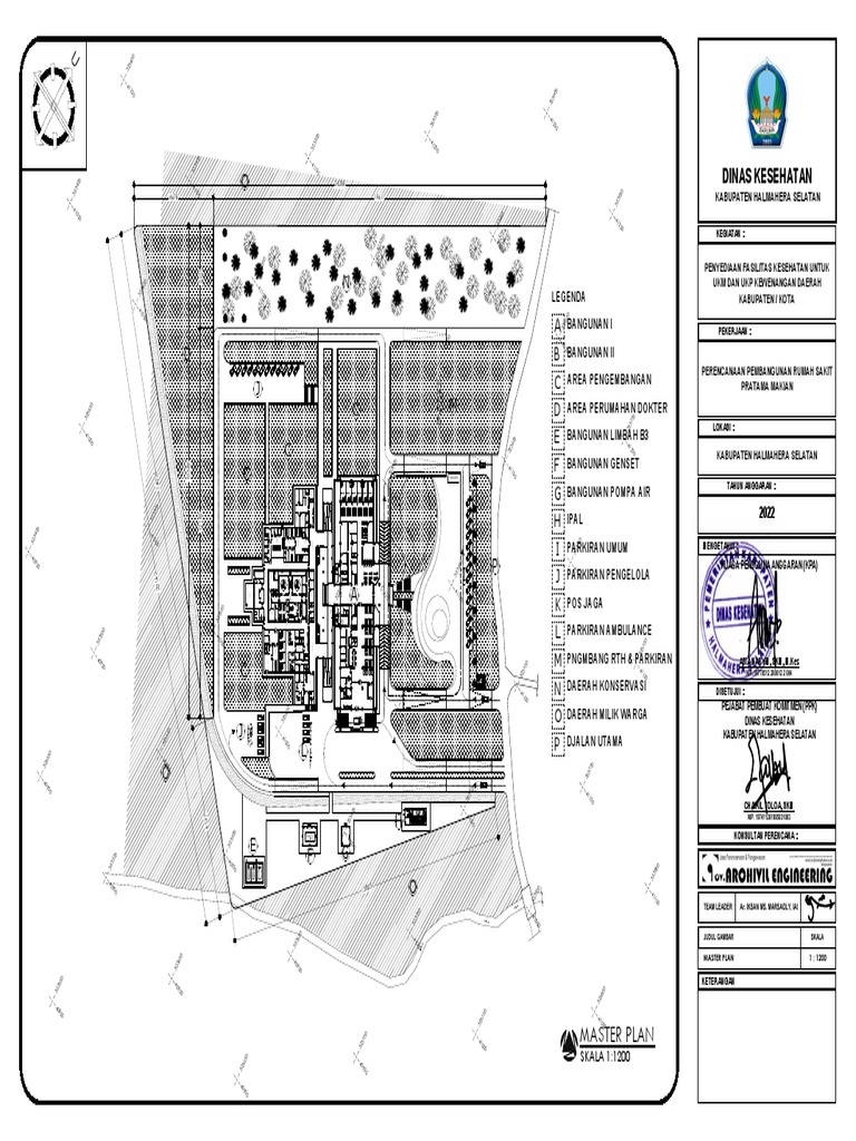Master Plan Rs Pratama Makianbaru | PDF