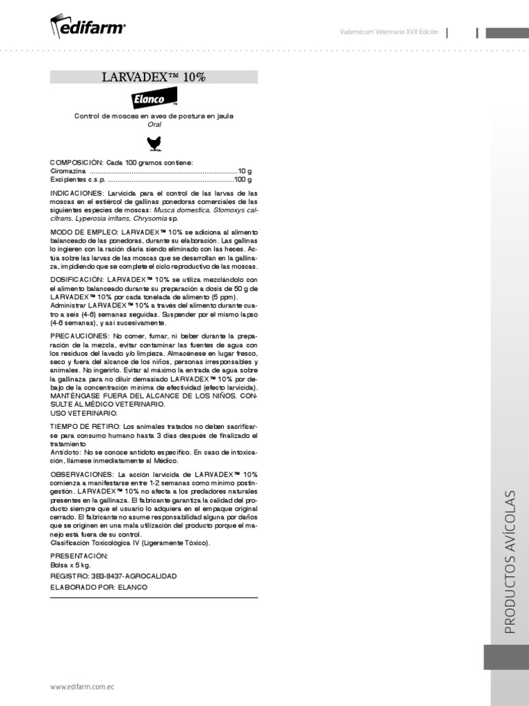 Larvadex 10-20211019-220749 | PDF | Alimentos | Agua