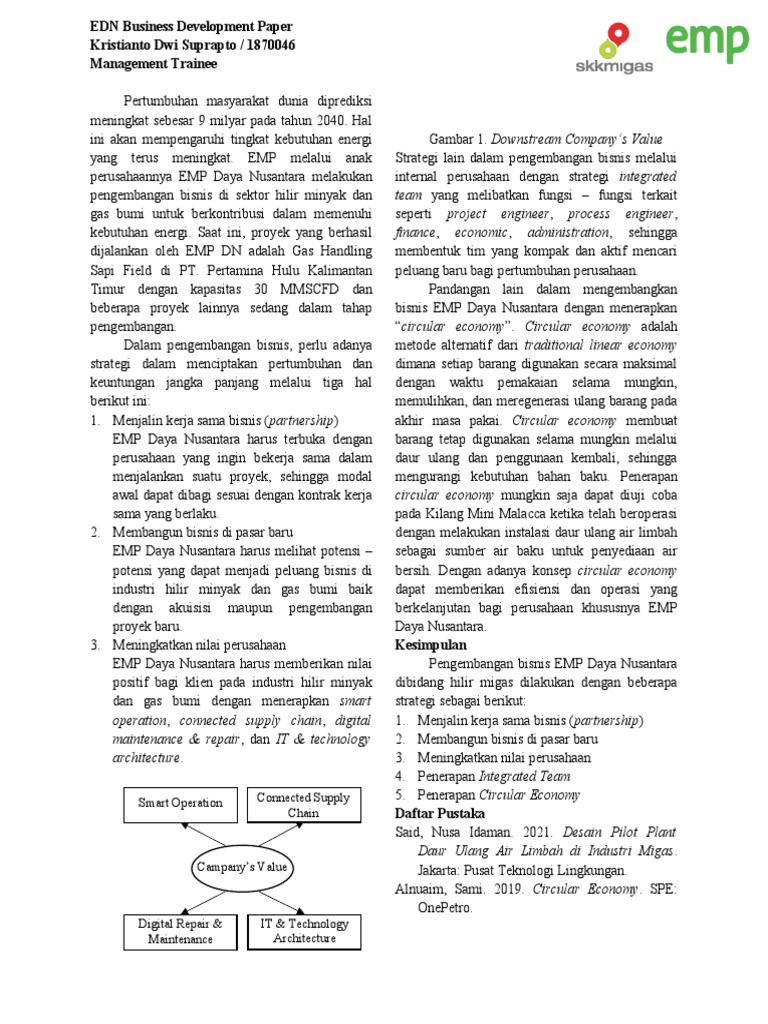 EDN Assignment - Kristianto Dwi Suprapto - MT 2023 | PDF
