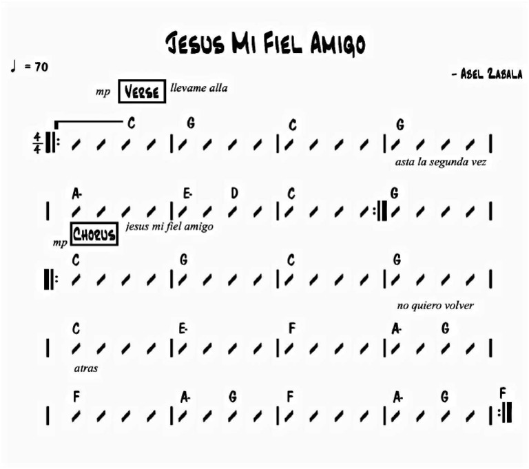 Jesus Mi Fiel | PDF
