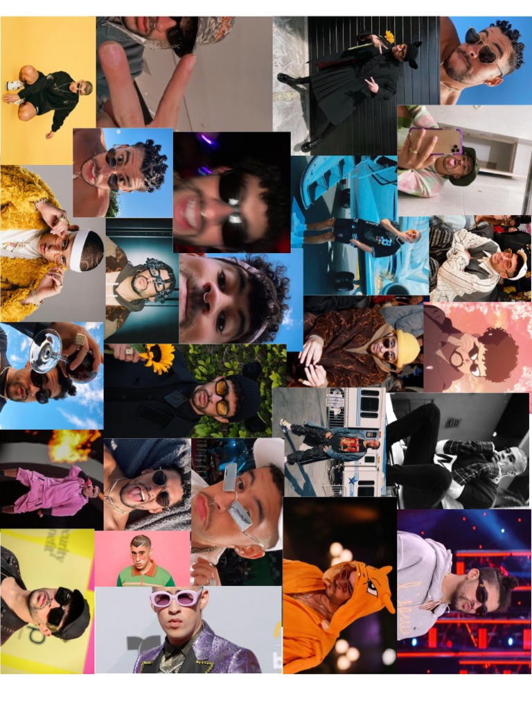 Bad Bunny Collage | PDF