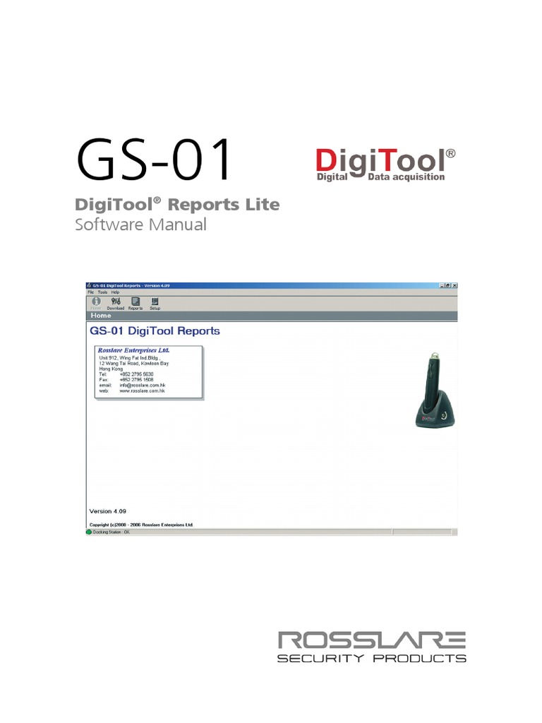 Digitool GS 01 Software Manual v00 100414 English | PDF | Installation (Computer Programs ...
