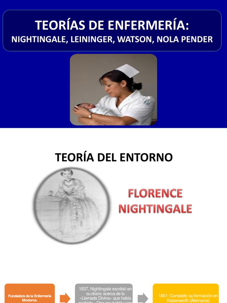 Teorías de Enfermería: Nightingale y Más | PDF | Enfermería | Experiencia