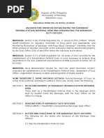BDC SB Resolution Approving and Adopting The 3 Year BDP | PDF