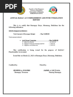 Itemized Monthly Collection and Disbursement | PDF