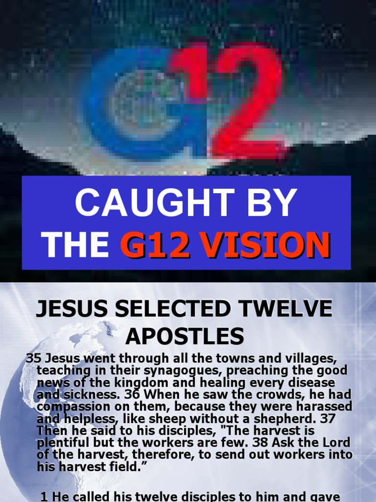 Caught by The Vision | PDF | Disciple (Christianity) | Jesus