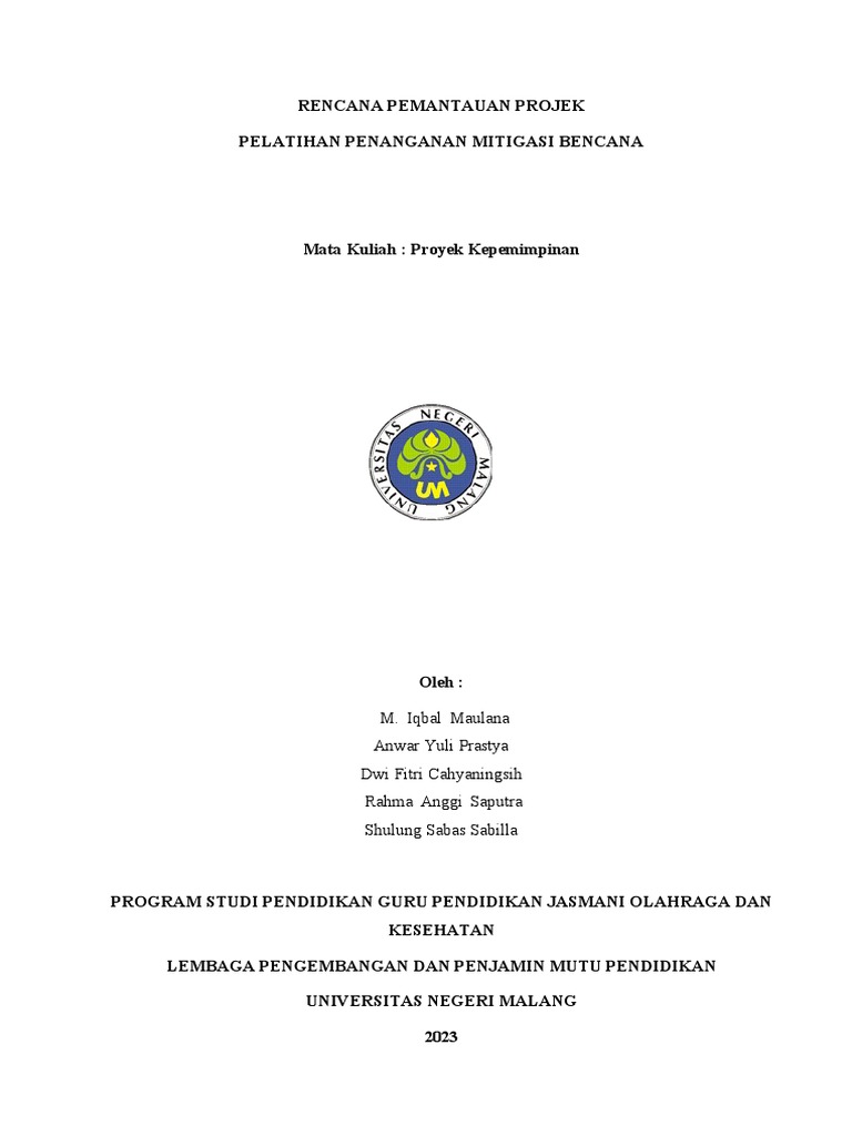 TP 4 - RK Proyek | PDF | Karier & Perkembangan | Seni