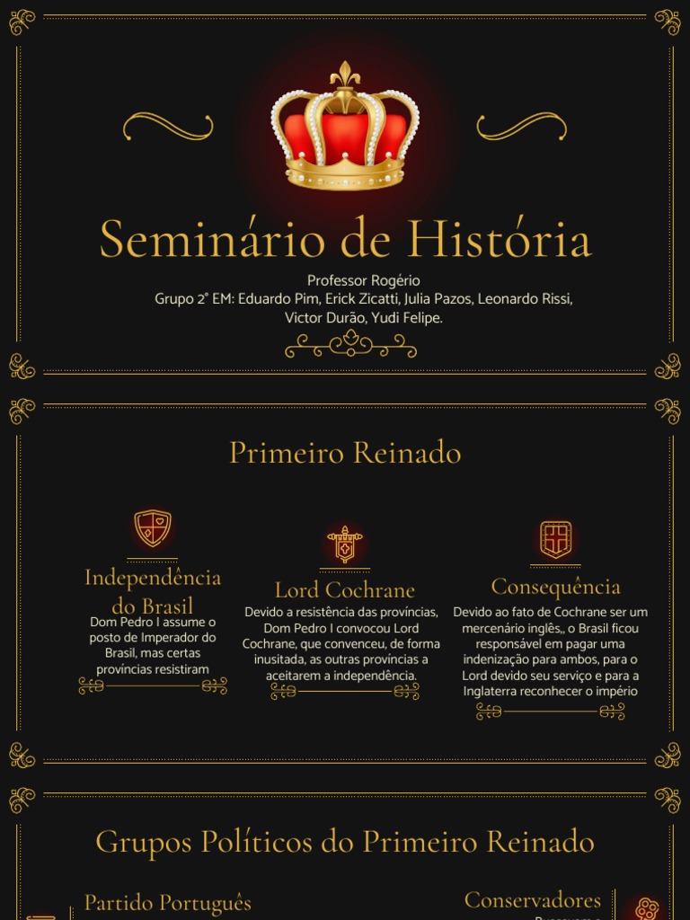 Seminário de História | PDF | Brasil