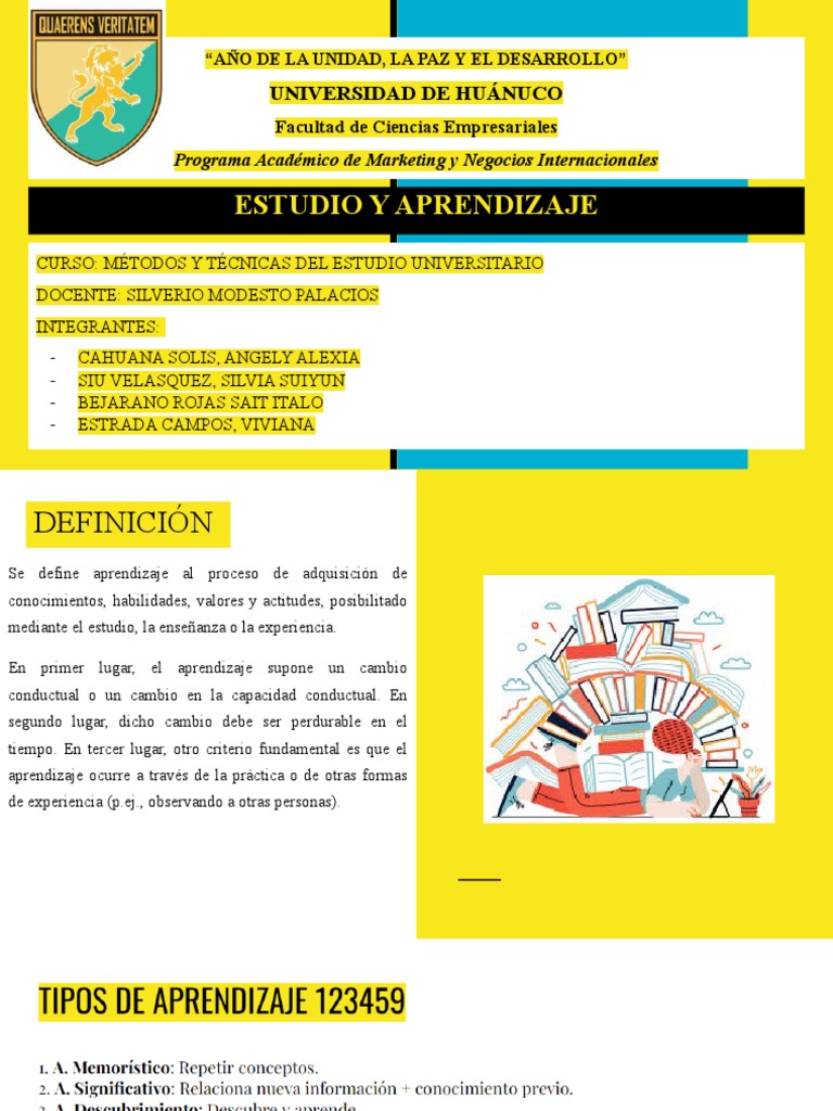 Estudio y Aprendizaje | PDF | Aprendizaje | Modificación de comportamiento