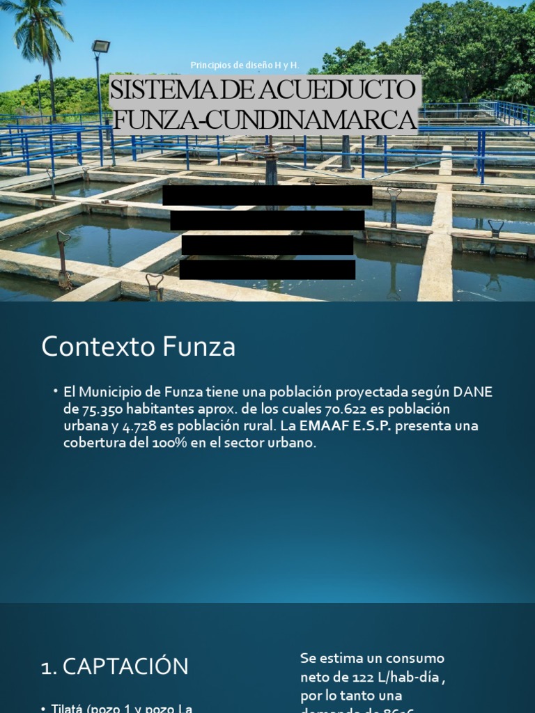 Sistema de Acueducto Funza-Cundinamarca | PDF | Agua | Alcantarillado