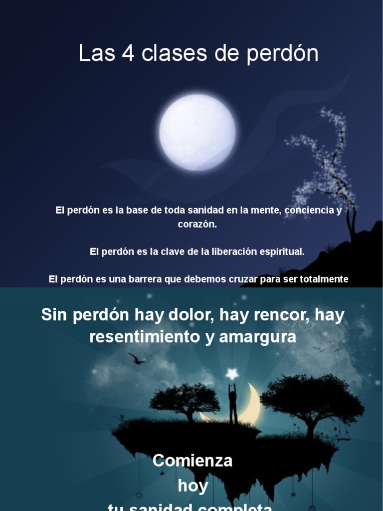 Las 4 Clases de Perdón | PDF | Perdón | Amor