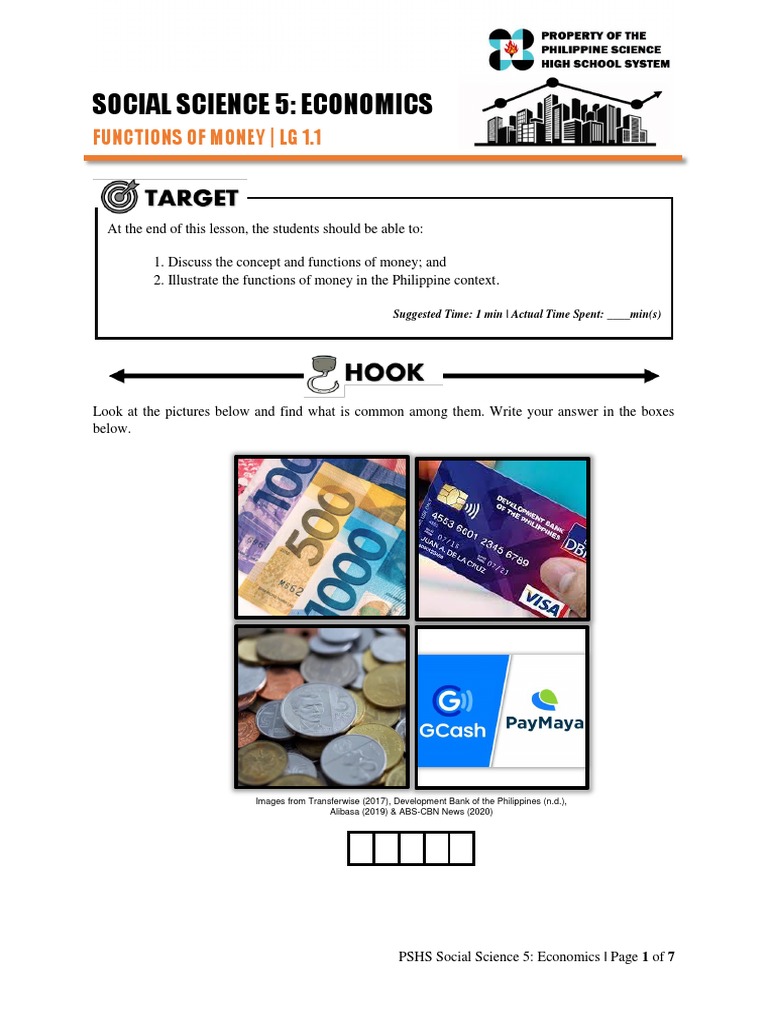 Functions of Money in Economics | PDF | Money | Medium Of Exchange