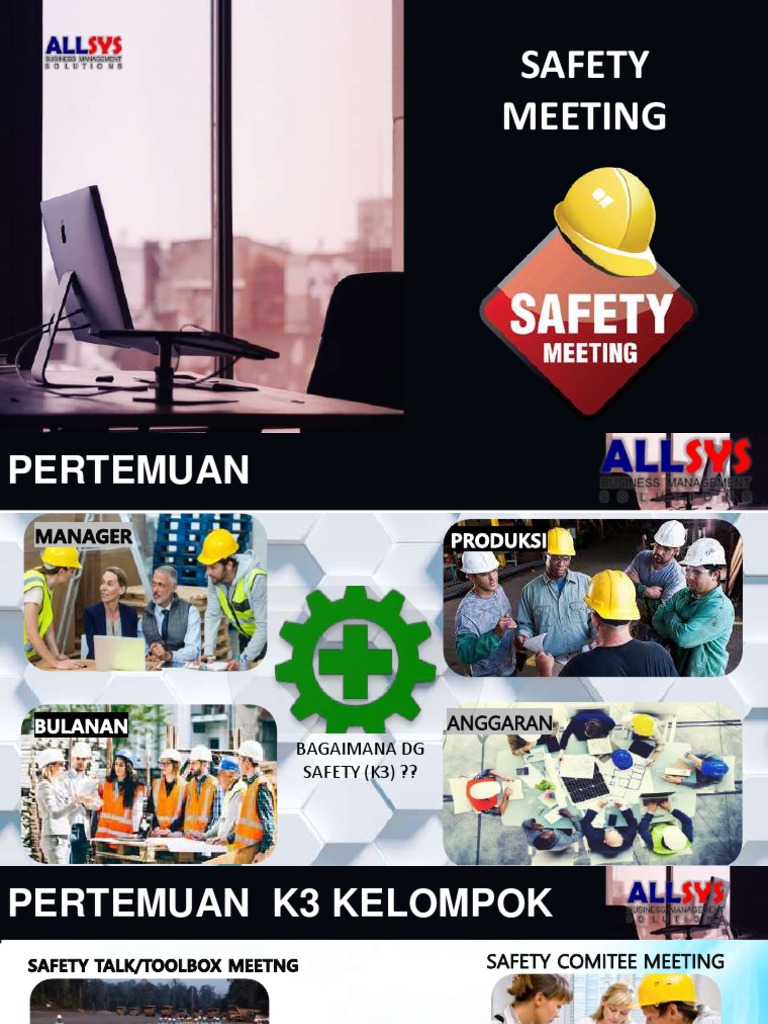 07 Safety Meeting | PDF