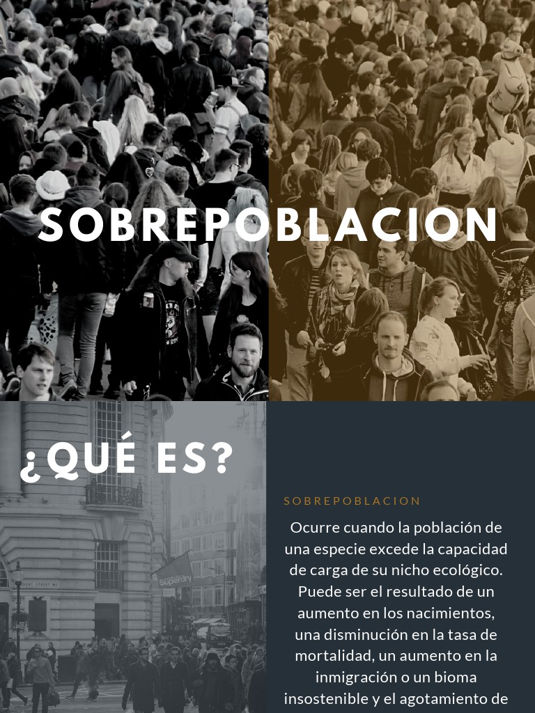 Sobrepoblacion St. | PDF | Sobrepoblación humana | Entorno natural