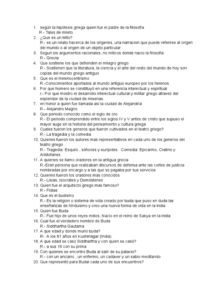 Preguntas | PDF | Religión y espiritualidad