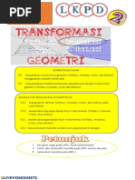 Kumpulan Soal Transformasi Geometri | PDF