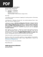 Reclassification Letter | PDF