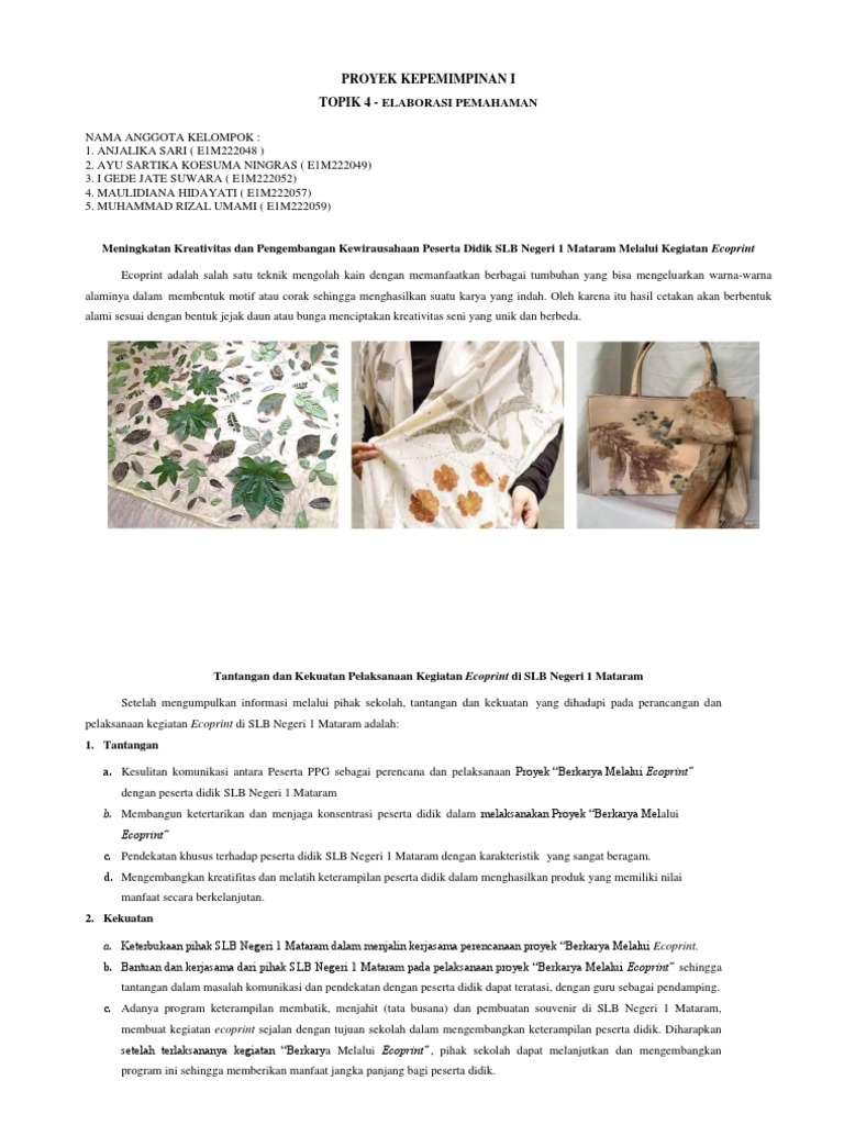 Muhammad Rizal Umami - Elaborasi Pemahaman - Topik 4 - Proyek ...