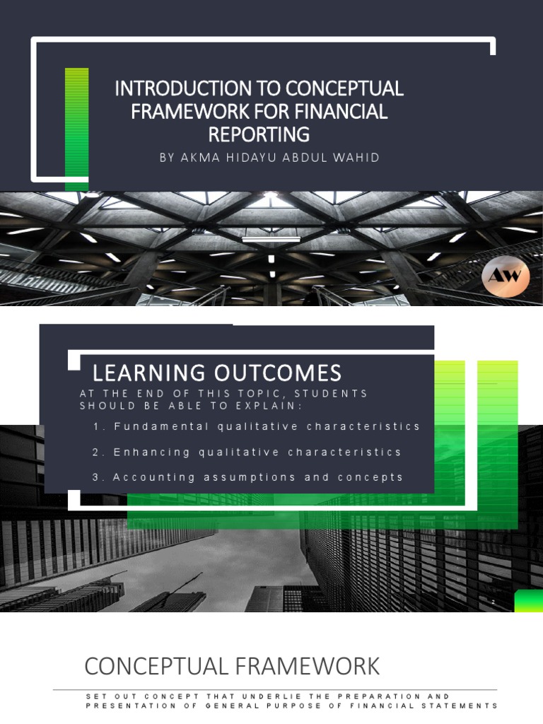 Chapter 2 - Conceptual Framework For Financial Reporting | PDF | Historical Cost | Going Concern