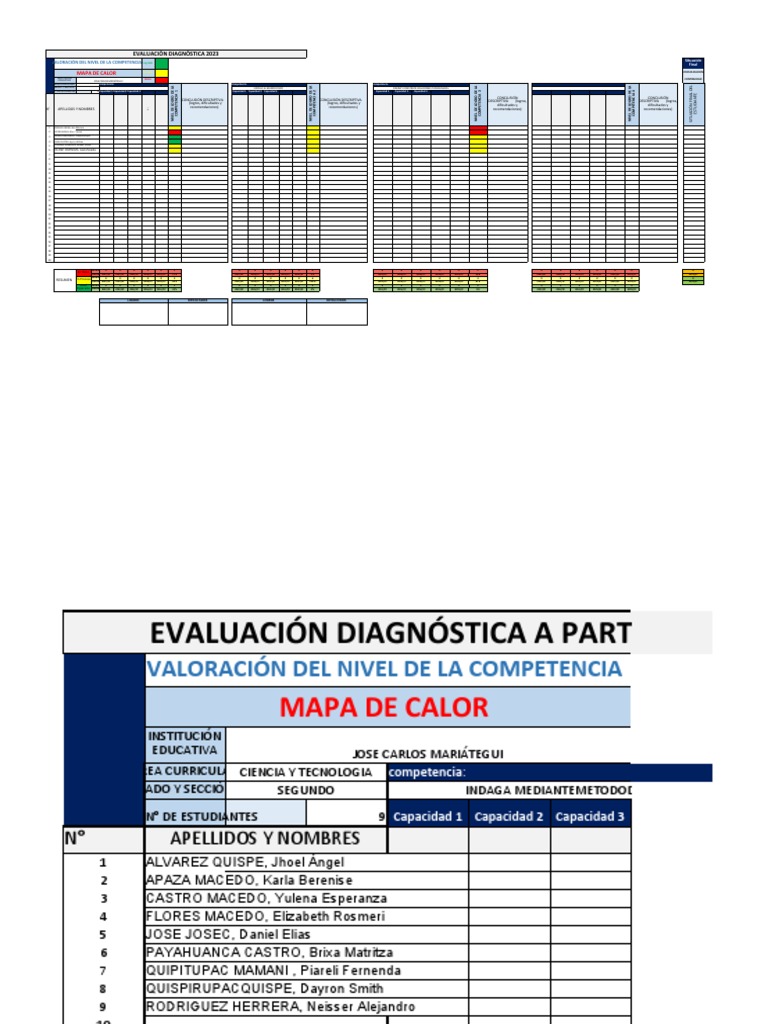 Mapa Calor 2023 | PDF