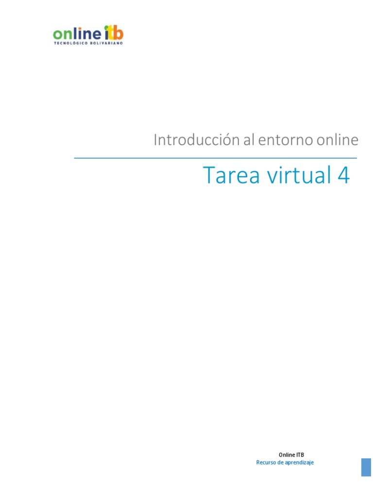 Tarea Virtual 4 - Niv | PDF | Cuestionario | Aprendizaje