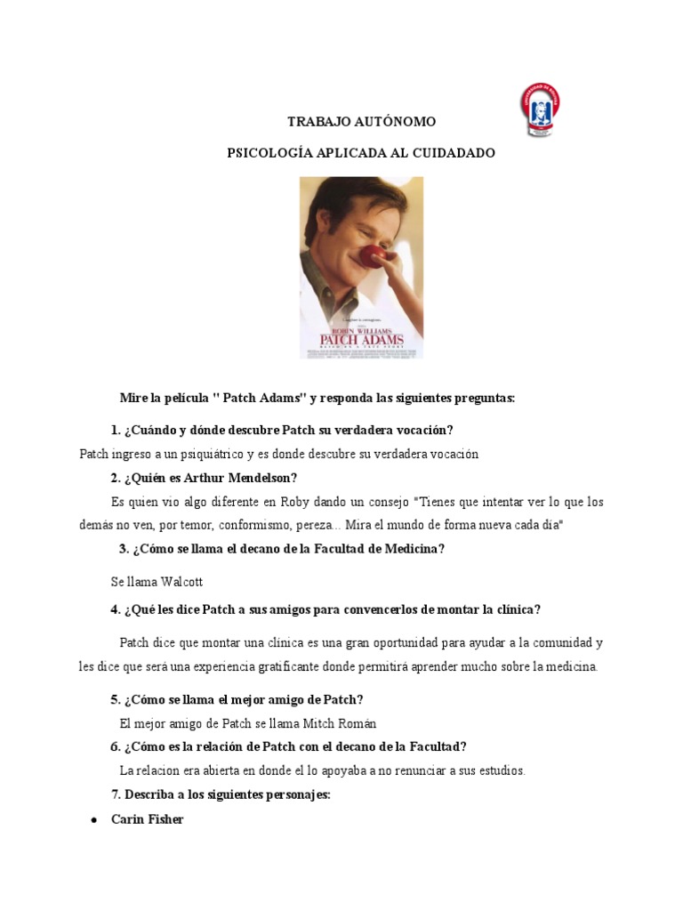 Caso Patch Adams | PDF