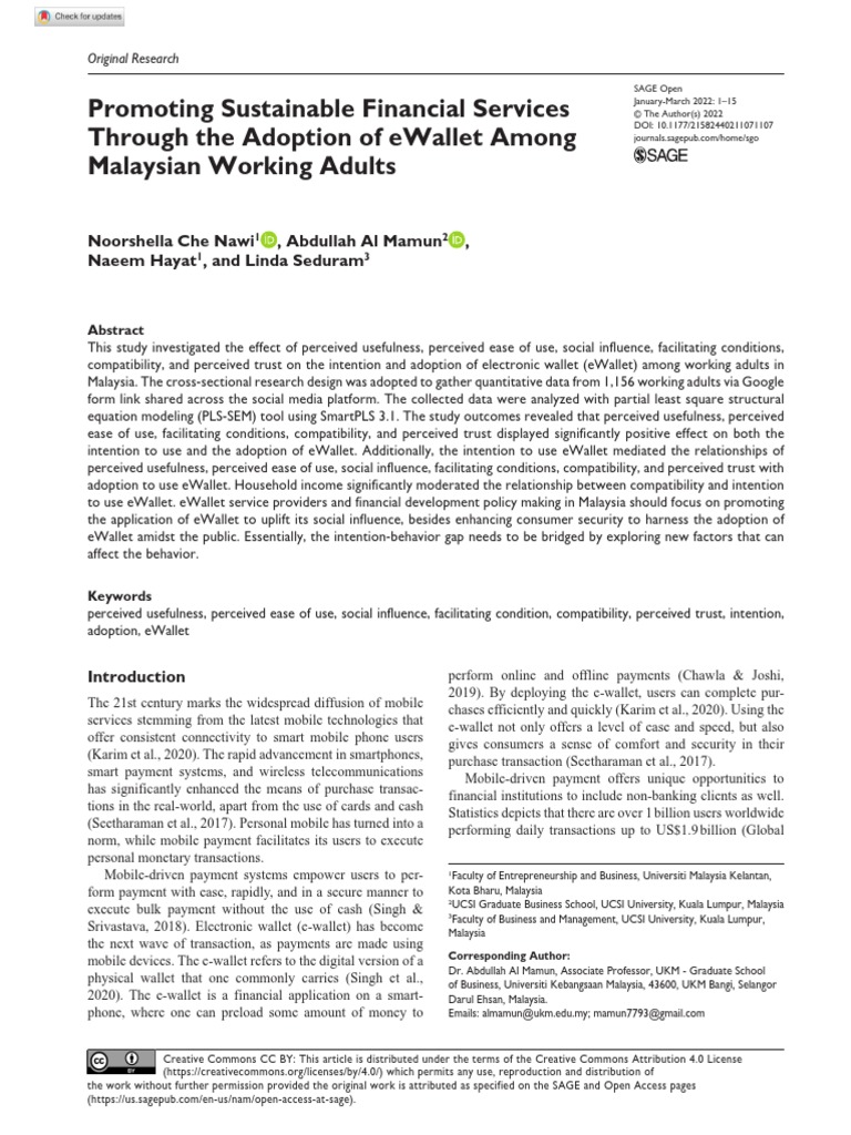 Facilitating Condition Literature Ew | PDF