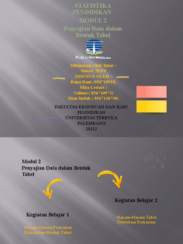 Penyajian Data untuk Mahasiswa | PDF