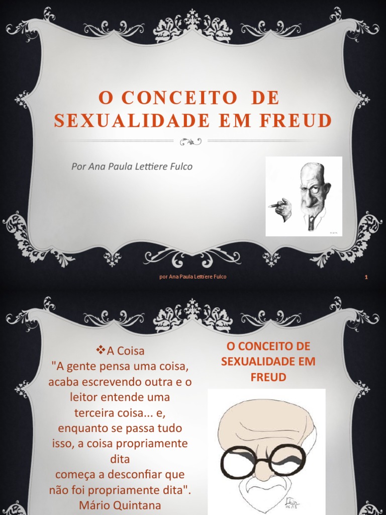 Aula O Conceito De Sexualidade Em Freud Nova Pdf Sigmund Freud 9448