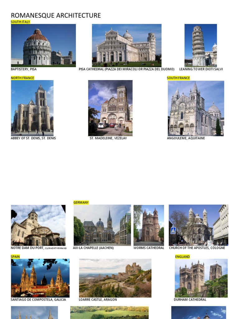 Roman Gothic Renaissance Architecture | PDF | Gothic Architecture ...