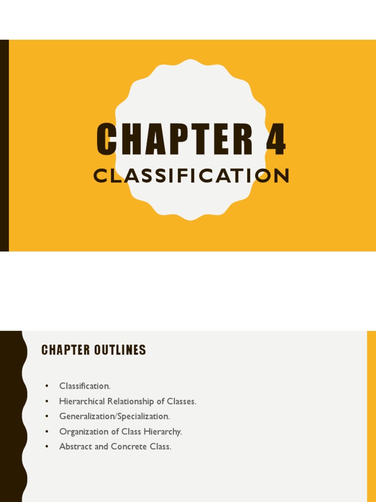 Classification Pdf Class Computer Programming Inheritance 7570