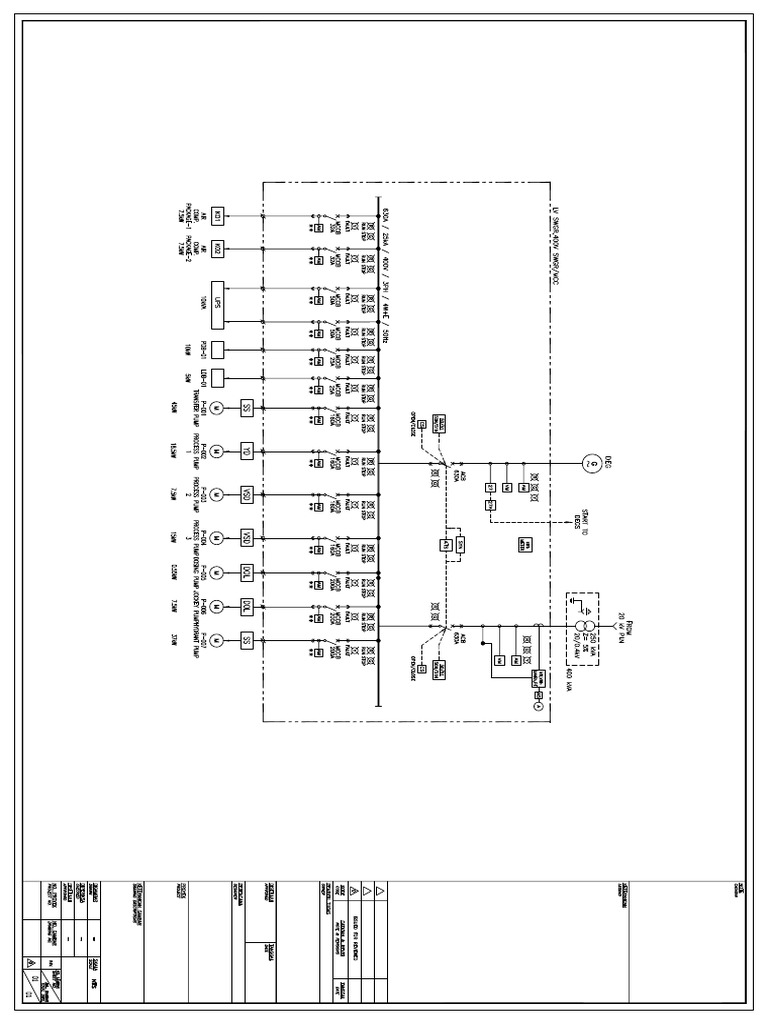 Single Line Diagram | PDF