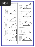 Ejercicios de Triangulos Notables 2 | PDF | Geometría Elemental | Geometría euclidiana