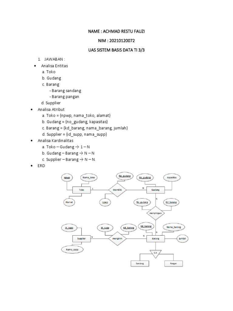 Uas Basis Data | PDF