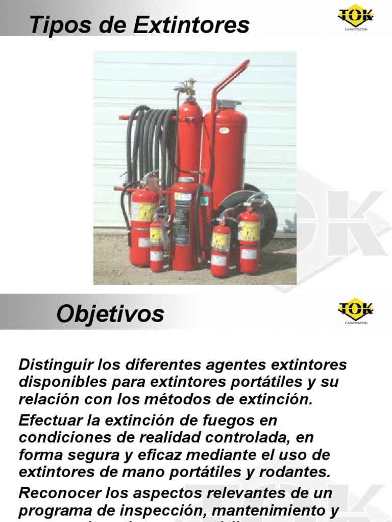 Tipos de Extintores | PDF