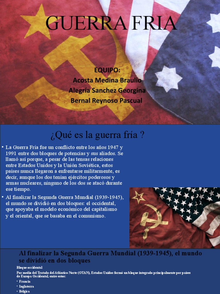 Guerra Fria | PDF | Guerra Fría | Unión Soviética