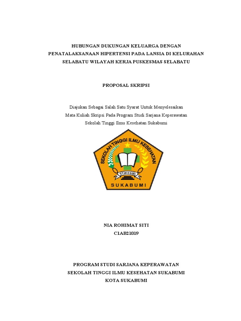 Draf Proposal Skripsi (Nia) | PDF