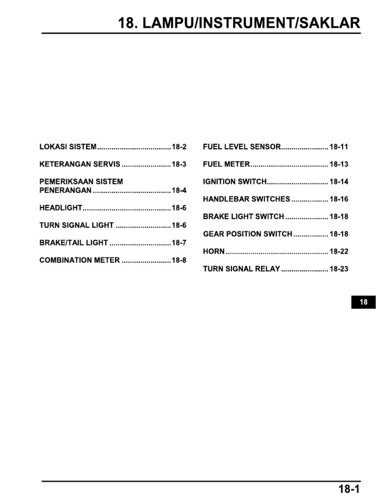 BPR New Revo 110 Penerangan Aja | PDF