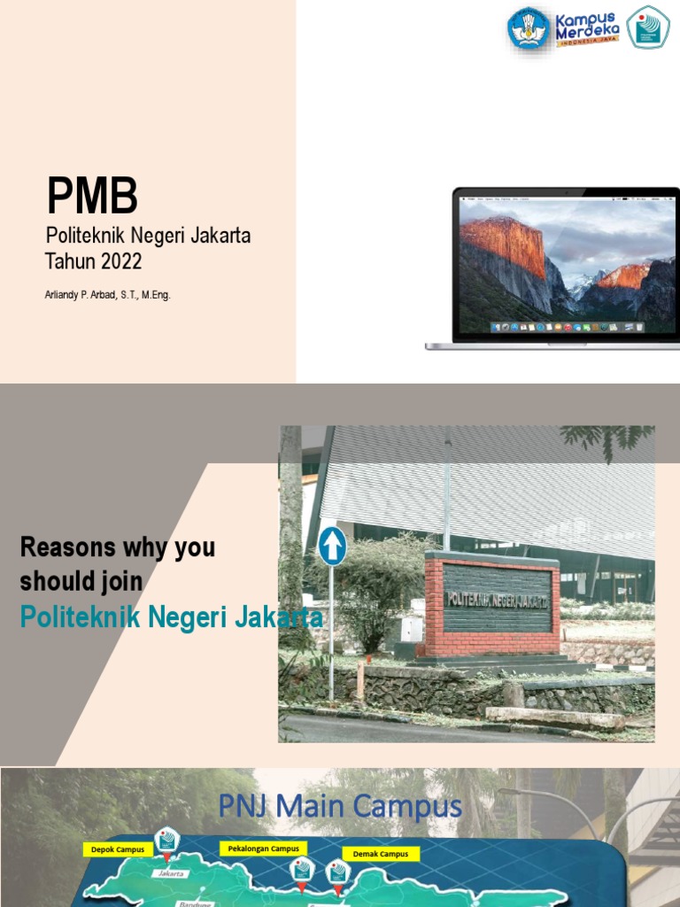 PMB 2022 Politeknik Negeri Jakarta | PDF