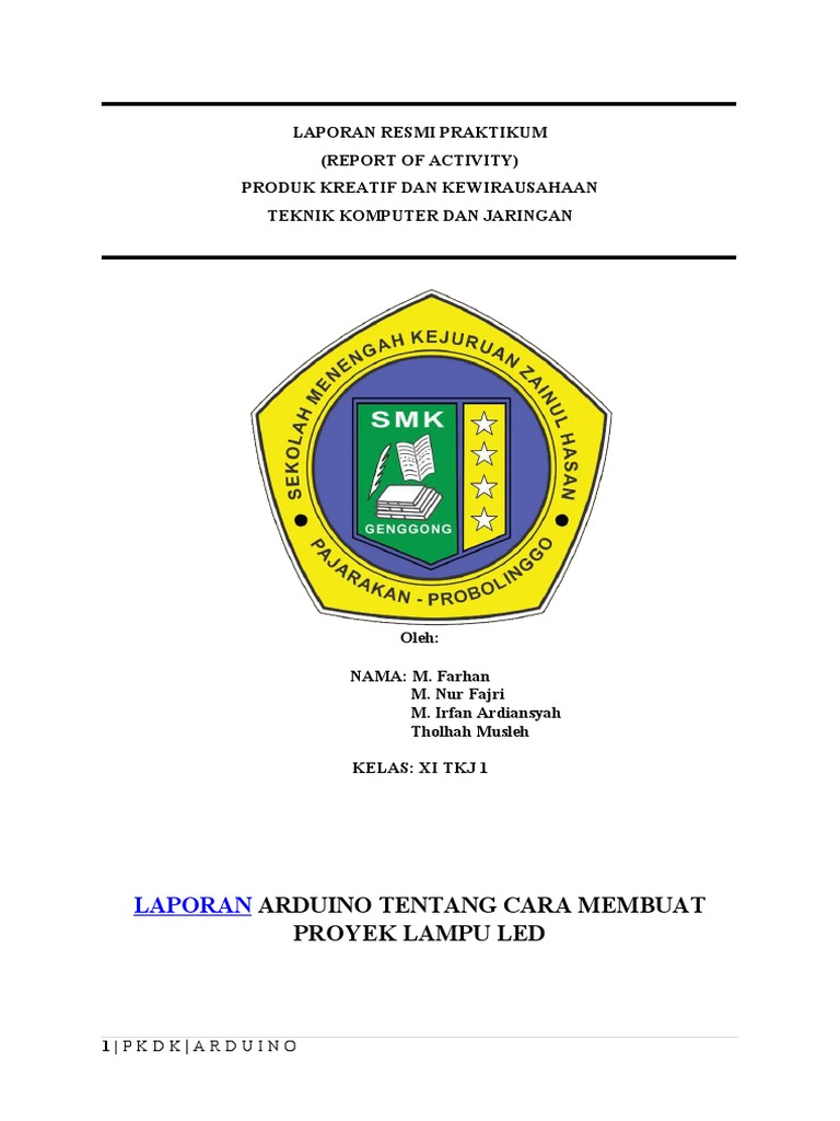 Laporan Arduino Farhan-2 | PDF