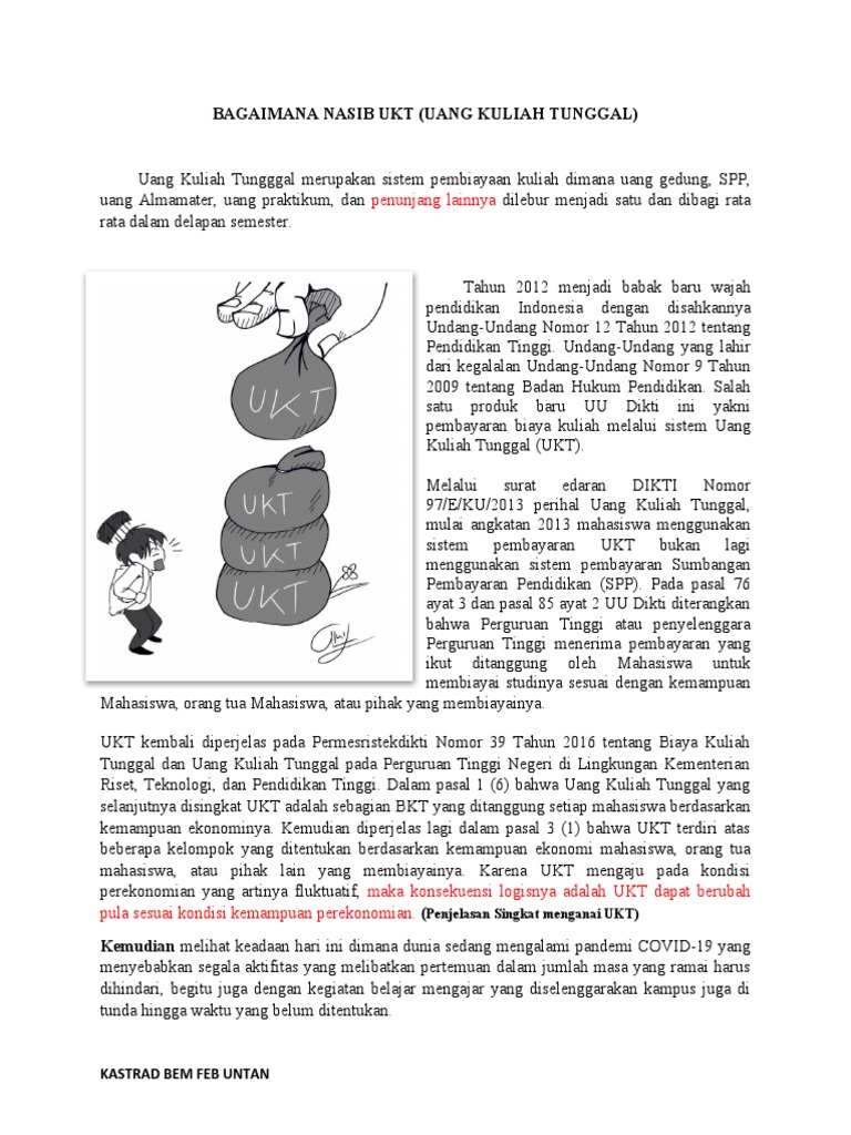 Bagaimana Nasib Ukt | PDF