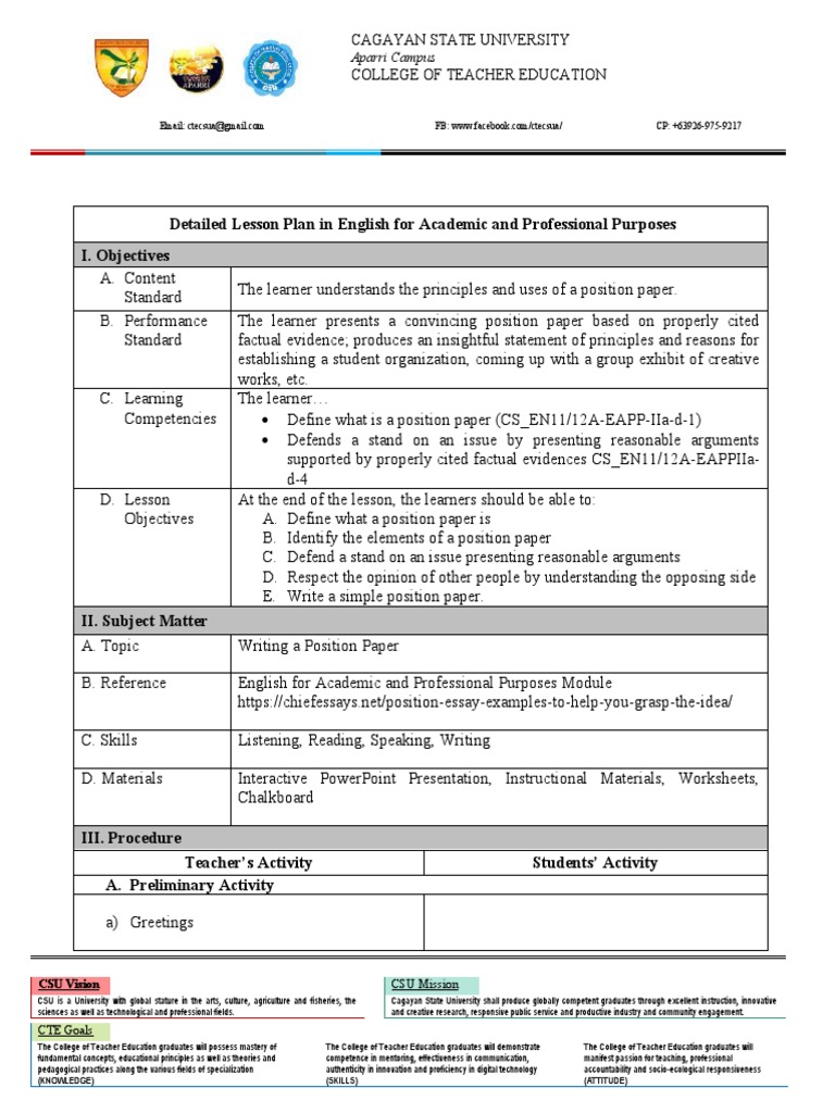 DLP IN EAPP With Notes | PDF | Teacher Education | Pedagogy