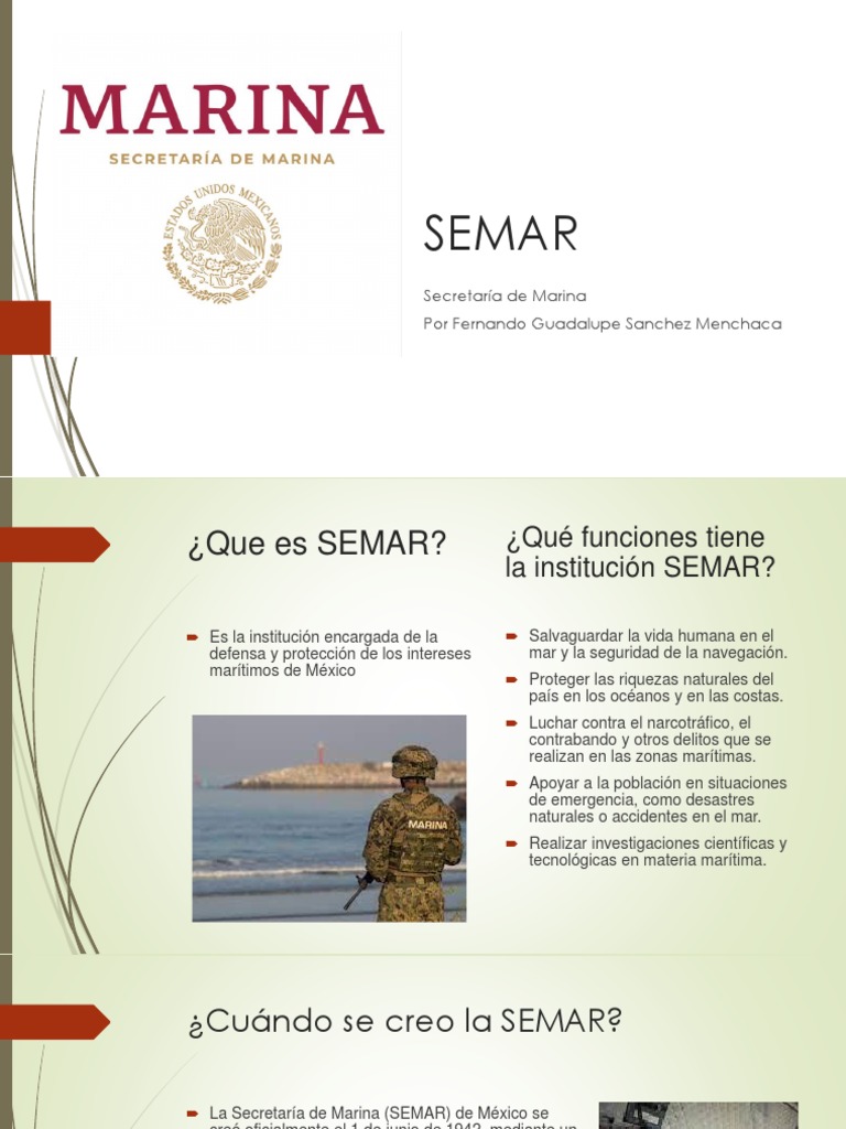 SEMAR | PDF | México | Mar