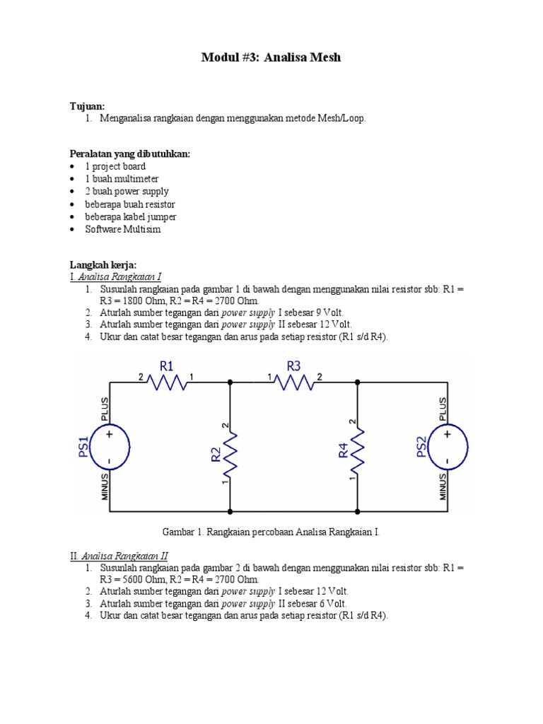 Modul3 - 2022 - Analisa Mesh | PDF