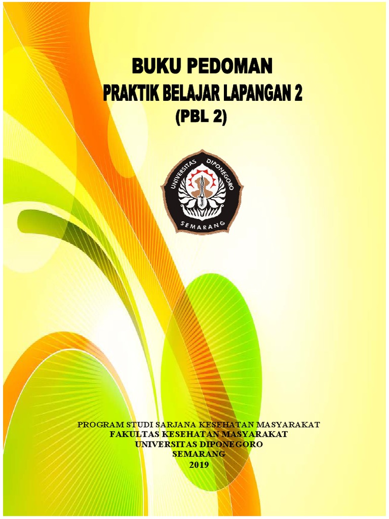 Pedoman PBL 2 Prodi Kesmas UNDIP | PDF | Kesehatan Holistik | Sains & Matematika