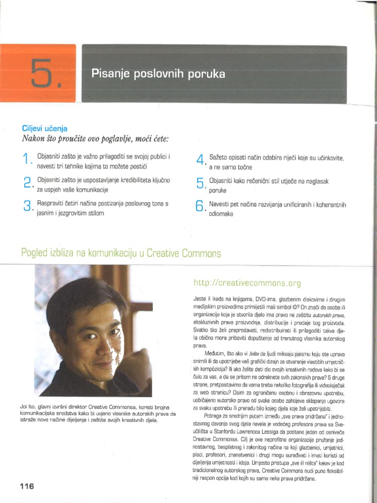 Poglavlje 5. Pisanje Poslovnih Poruka | PDF