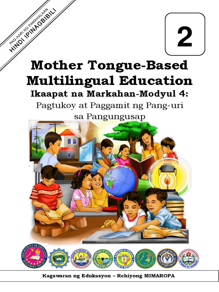 MTB MLE 2 Q4 Modyul 4 - Pagtukoy at Paggamit NG Pang Uri Sa Pangungusap RHEA ANN NAVILLA | PDF