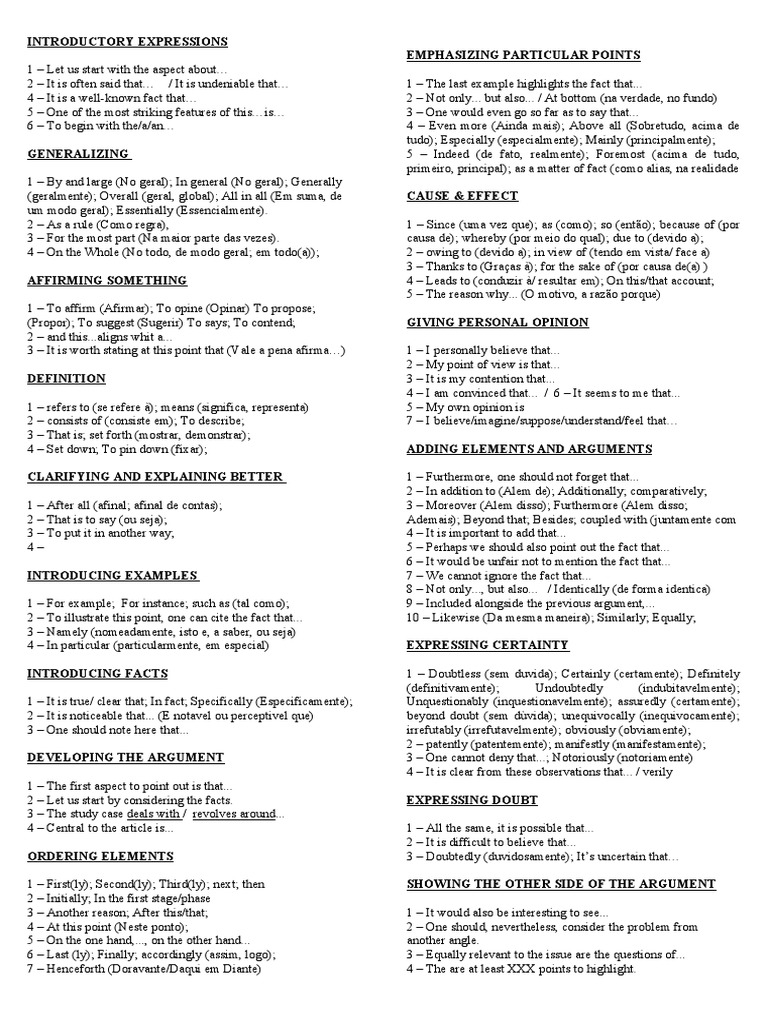 Expressions To Write Better | PDF | Reasoning | Metaphilosophy Expressions To Write Better | PDF | Reasoning | Metaphilosophy